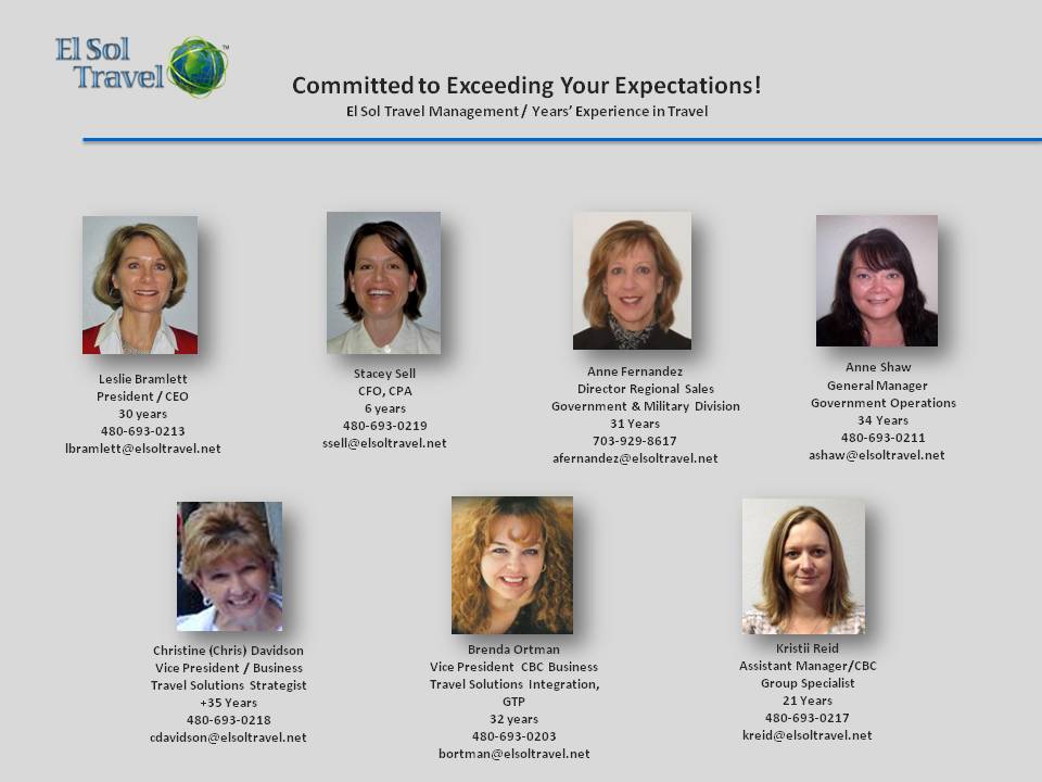 Our Team - El Sol Travel