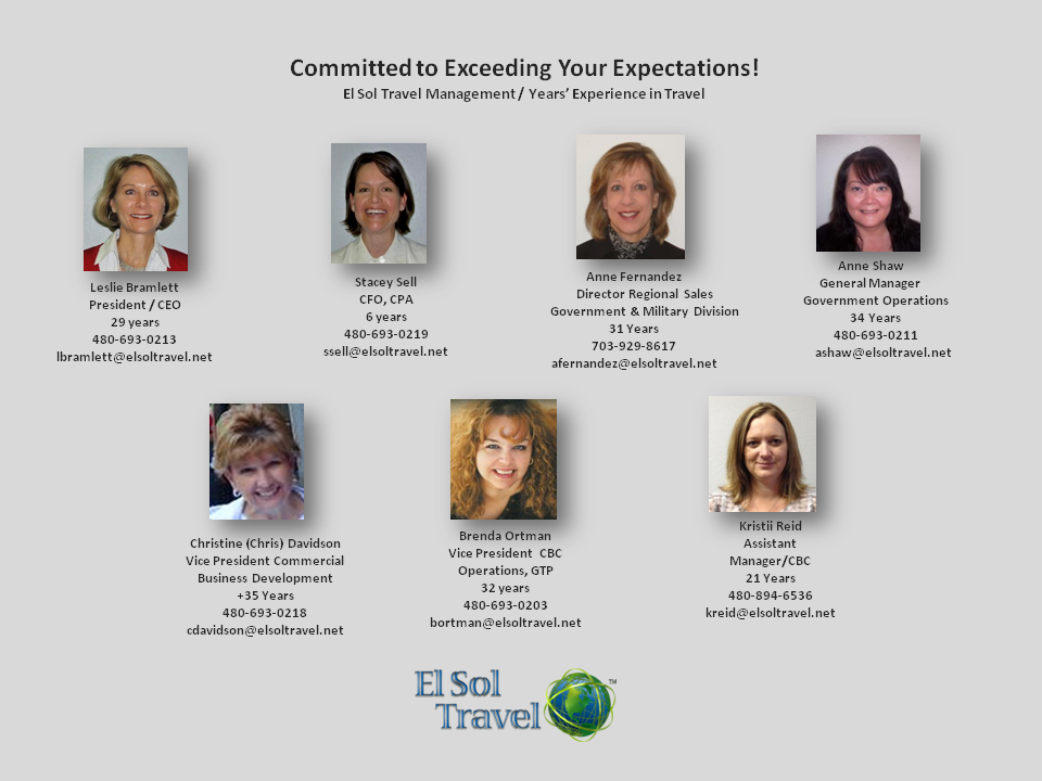 Our Team - El Sol Travel